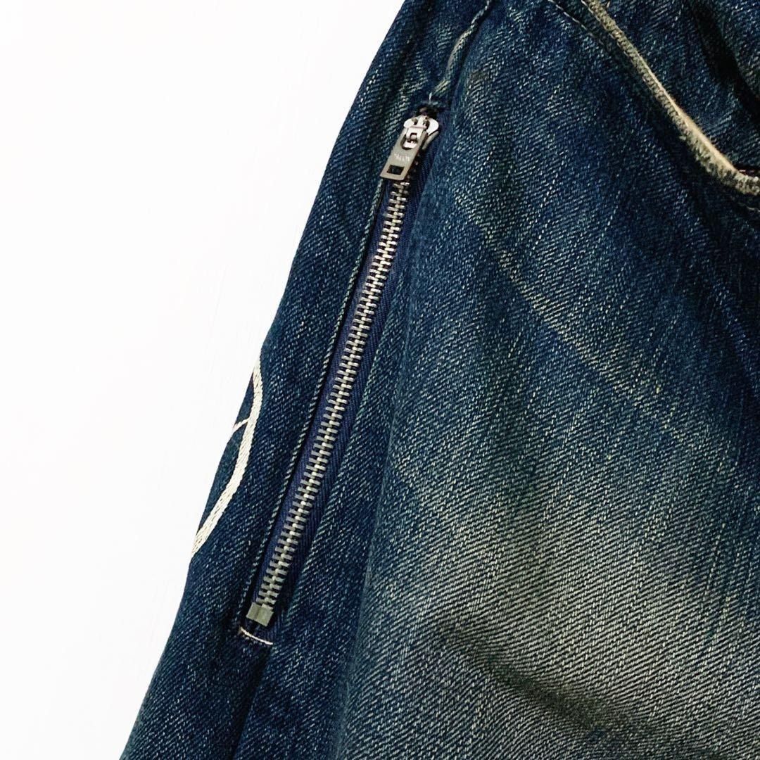 LEVI'S FENOM FRAGMENT 207 BLACK WOOF DENIM JEANS 黑標黑扣3/4 LEVI'S FENOM FRAGMENT 207 BLACK WOOF DENIM JEANS 黑標黑扣3/4