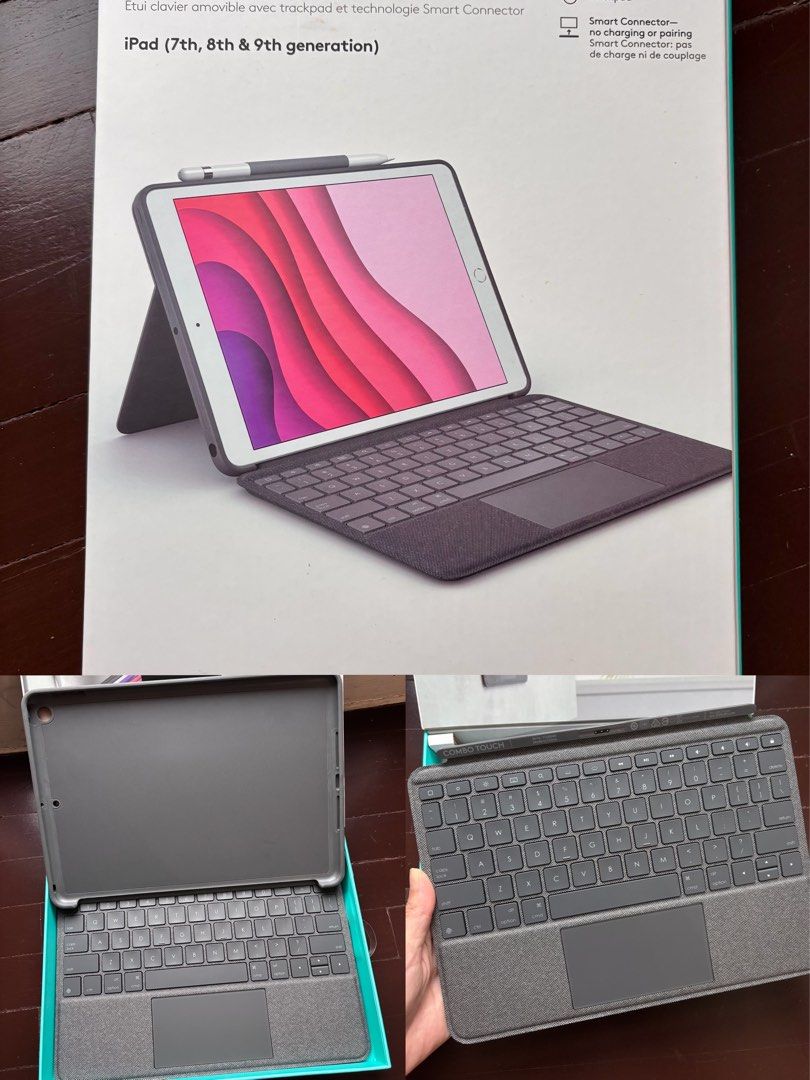 Logitech IPAD keypad case, Computers & Tech, Parts & Accessories ...