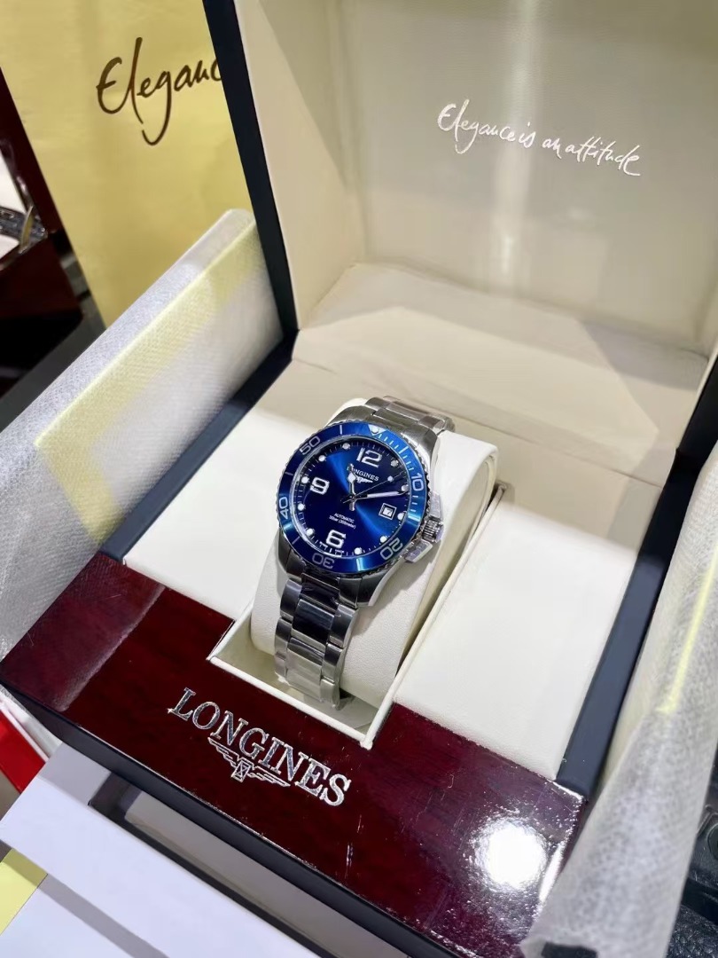 Longines Blue Kangkas Diving Series Ceramic Ring Night Light Scale 41mm ...