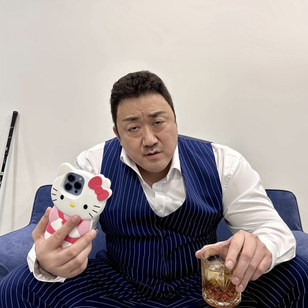 Ma Dong-Seok Hell-o Kitty Hello Kitty Couple Case for iPhone X, Mobile ...