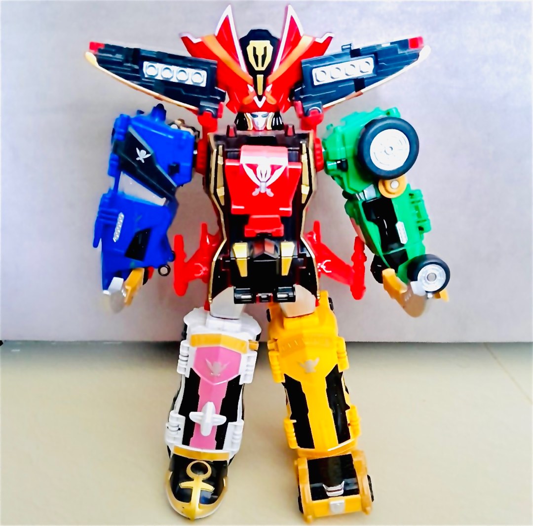 Megazord Kaizoku Sentai Super Sentai Power Rangers, Hobbies & Toys ...