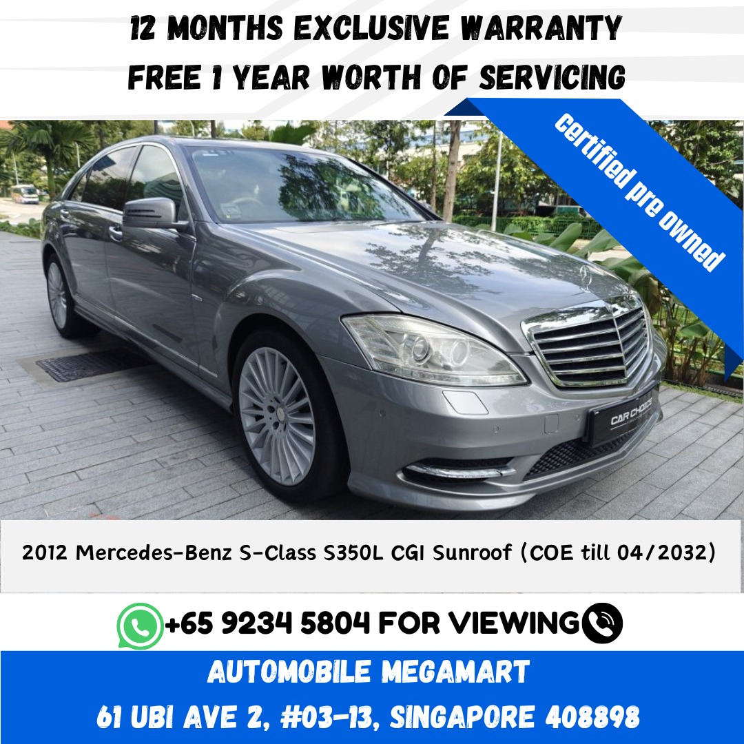 Used Mercedes-Benz S-Class for Sale: Luxury, Performance, and ...