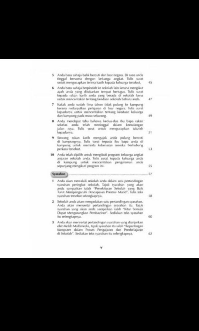 Model Karangan Bahasa Melayu Tingkatan 1,2,3, Hobbies & Toys, Books ...