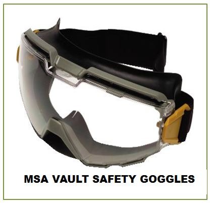 MSA Vault Safety Goggles, Commercial & Industrial, Industrial Equipment ...
