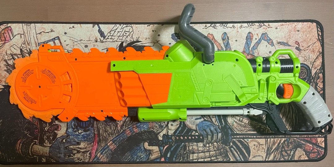 Nerf Zombie Strike Brainsaw Blaster, Hobbies & Toys, Toys & Games on ...
