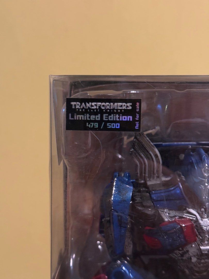 [New Years Sale] Transformers TLK Asia Limited Edition No. 479/500 ...