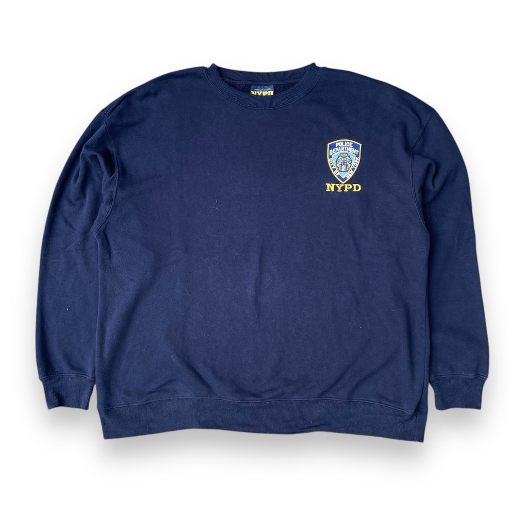 New York Police Department Crewneck, Men's Fashion, Activewear on Carousell