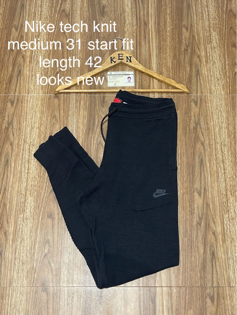 nike sportswear tech pack knit fleece, Men's Fashion, Bottoms, Joggers ...