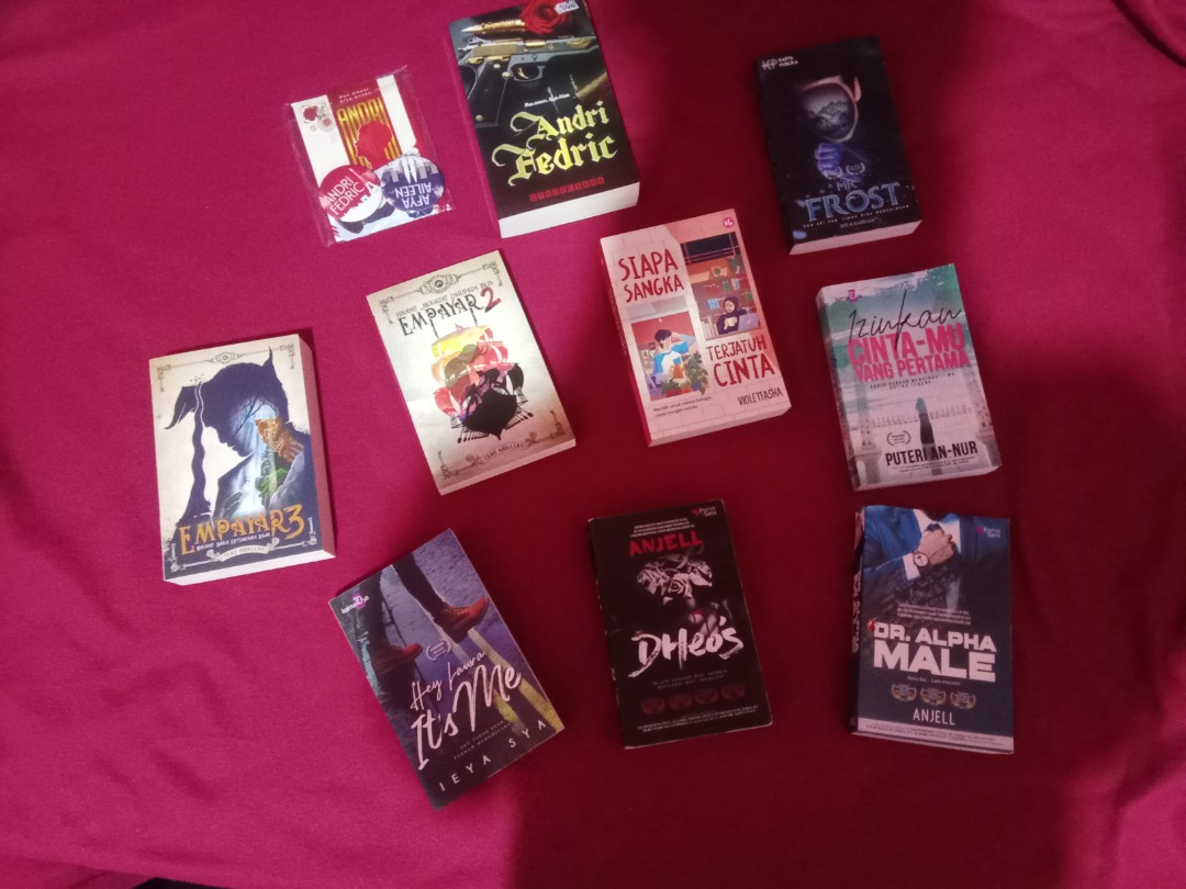 Novel preloved Dan new: Dheos, Dr Alpha Male, Empayar 2, Empayar 3 ...