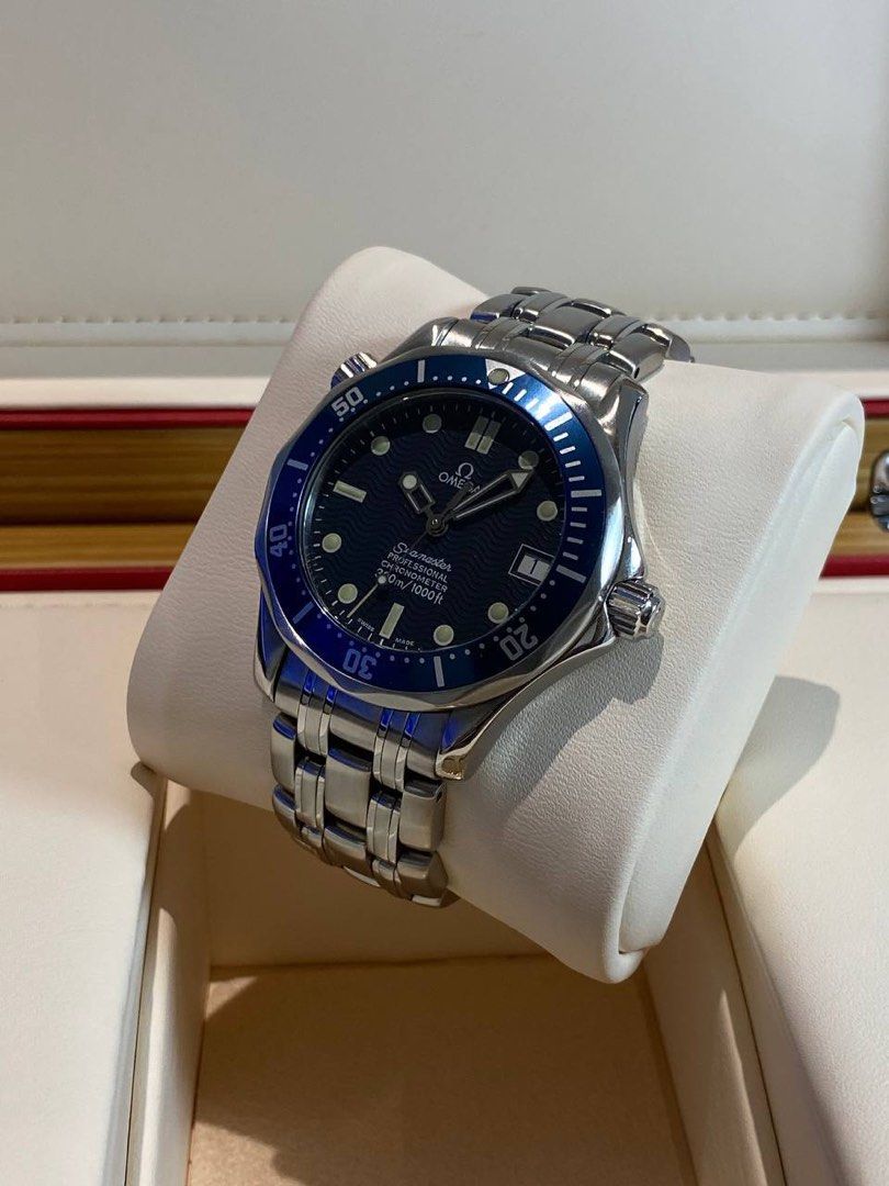 Omega Seamaster 300M Blue Dial Used | Full set 2002, Luxury, Watches on ...