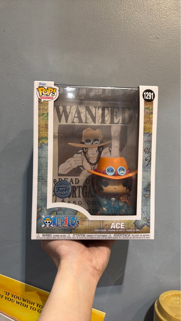 One Piece Funko Pop Poster Album (Ace Funko Pop Poster Album), Hobbies ...