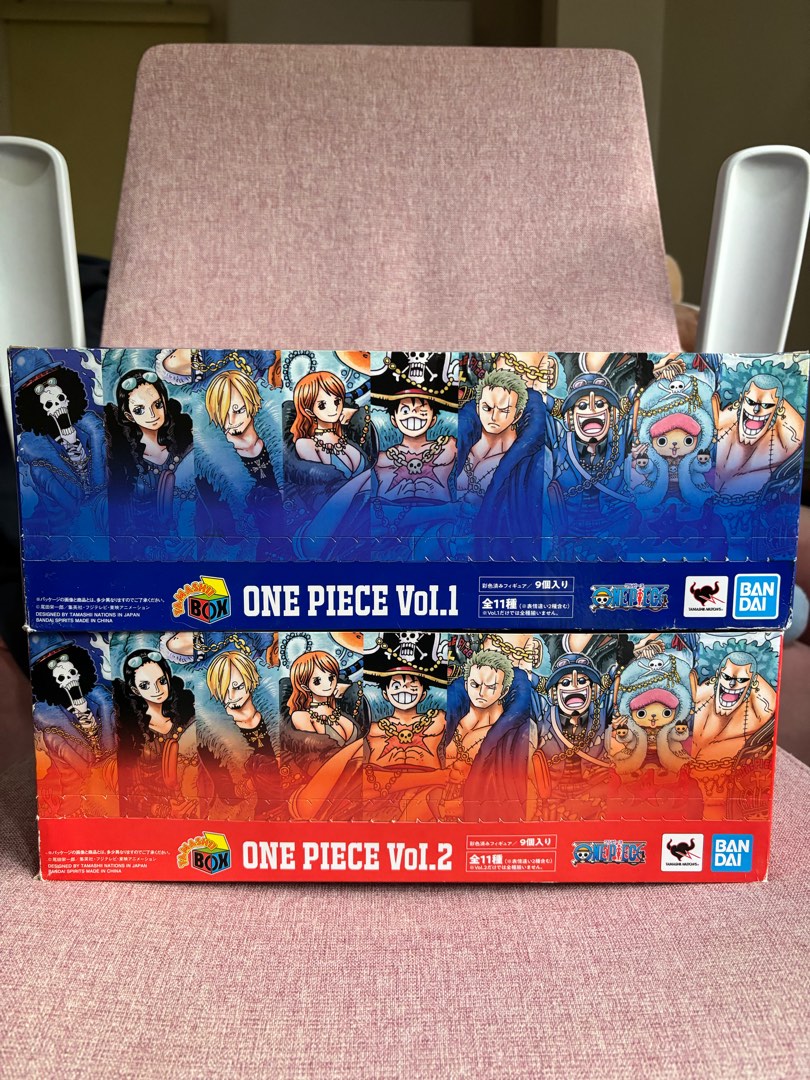 One Piece Tamashii Box Vol. 1 & 2 Set of 18 Figures (Full Collection ...