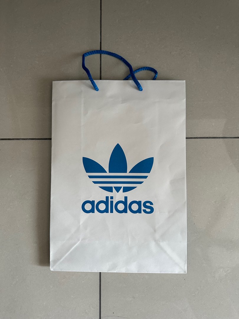 Original Adidas Medium Size Paper Birthday Gift Bag, Furniture & Home ...