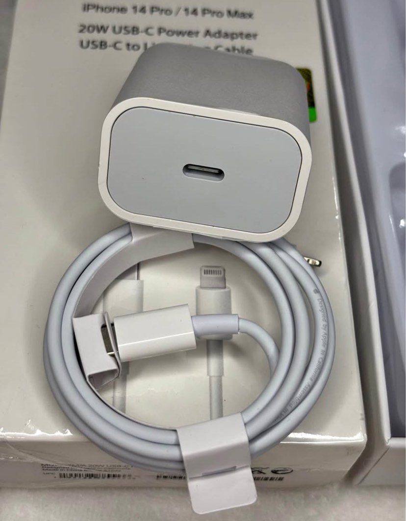 original Iphone Charger w/Serial number set, Mobile Phones & Gadgets ...