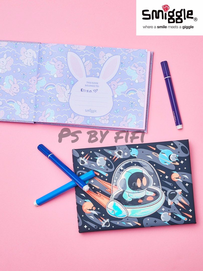 Original Smiggle A5 Notebook, Hobbies & Toys, Books & Magazines ...