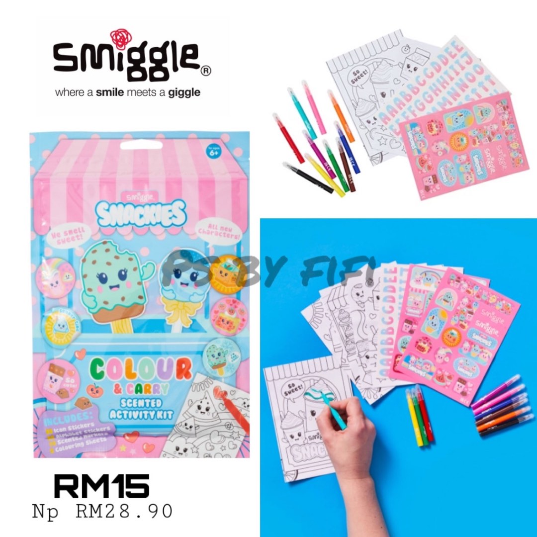 Original Smiggle Activity, Hobbies & Toys, Books & Magazines, Children ...