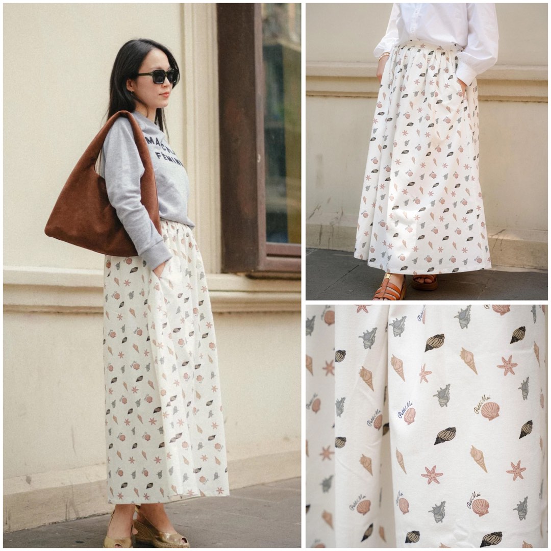 PETIT MOI SEASHELL SKIRT, Women's Fashion, Bottoms, Skirts on Carousell