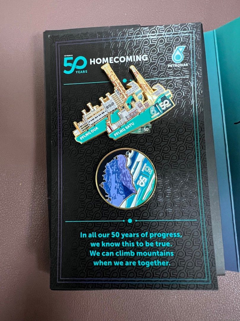 PETRONAS PIN 50th Anniversary, Hobbies & Toys, Collectibles ...
