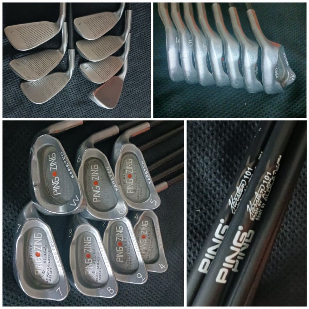 PING Golf Irons Set 4-PW Aldila Graphite Shaft, Sports Equipment ...