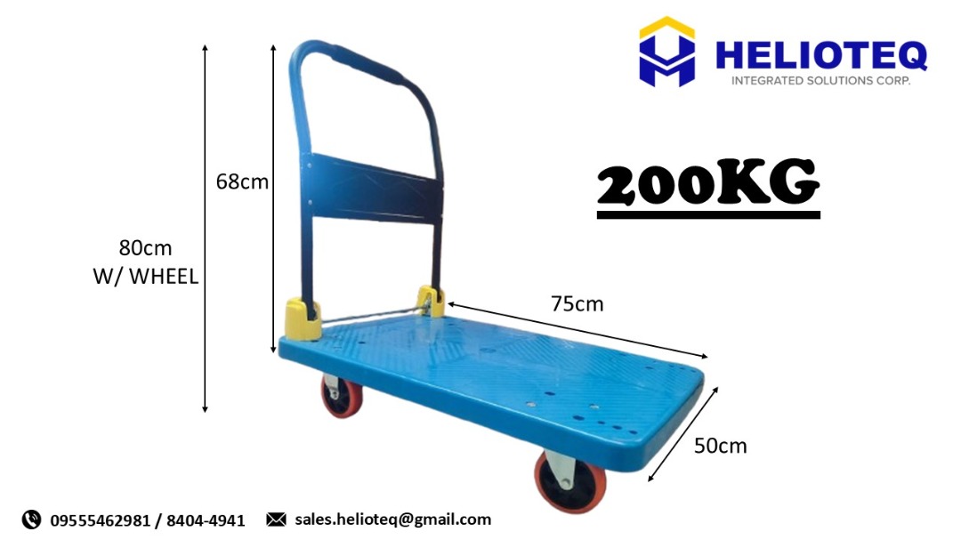 PLASTIC PUSH CART / PLATFORM HANDTRUCK, Commercial & Industrial ...