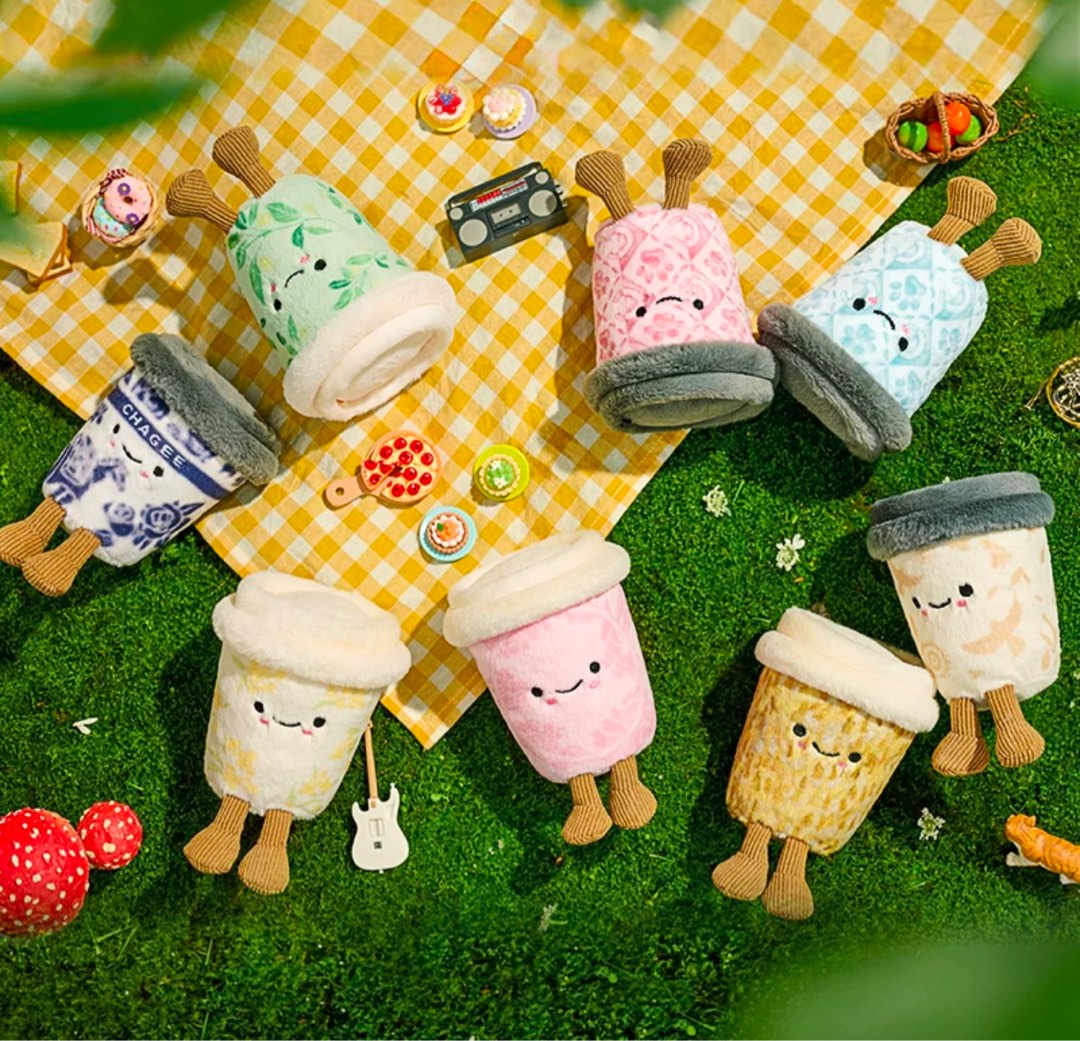 [Instock/PO] Cha Gee Good Friends Series Jellycat Keychain Plush ...