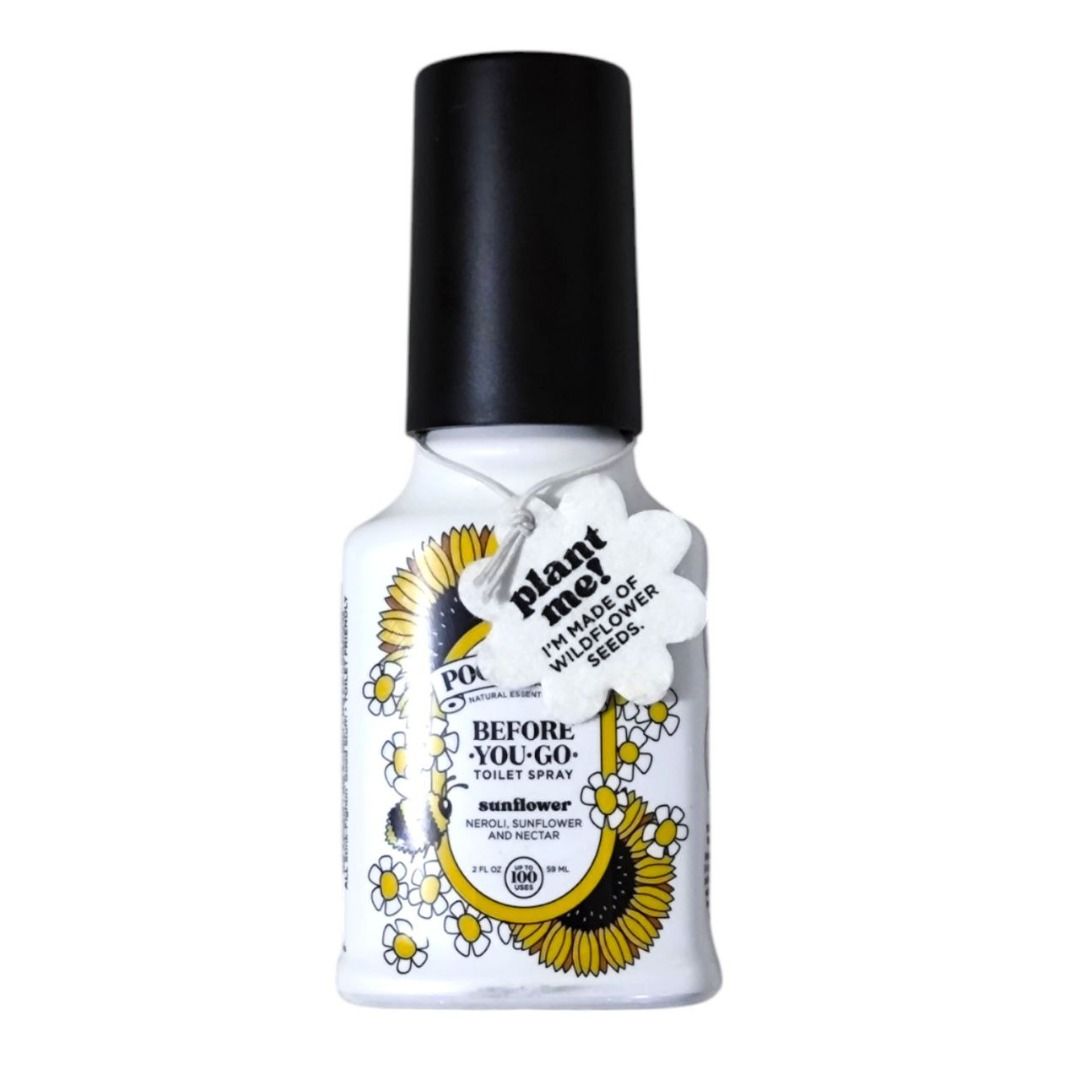 Poo-Pourri Before-You-Go Toilet Spray - Sunflower Scent - Odor ...