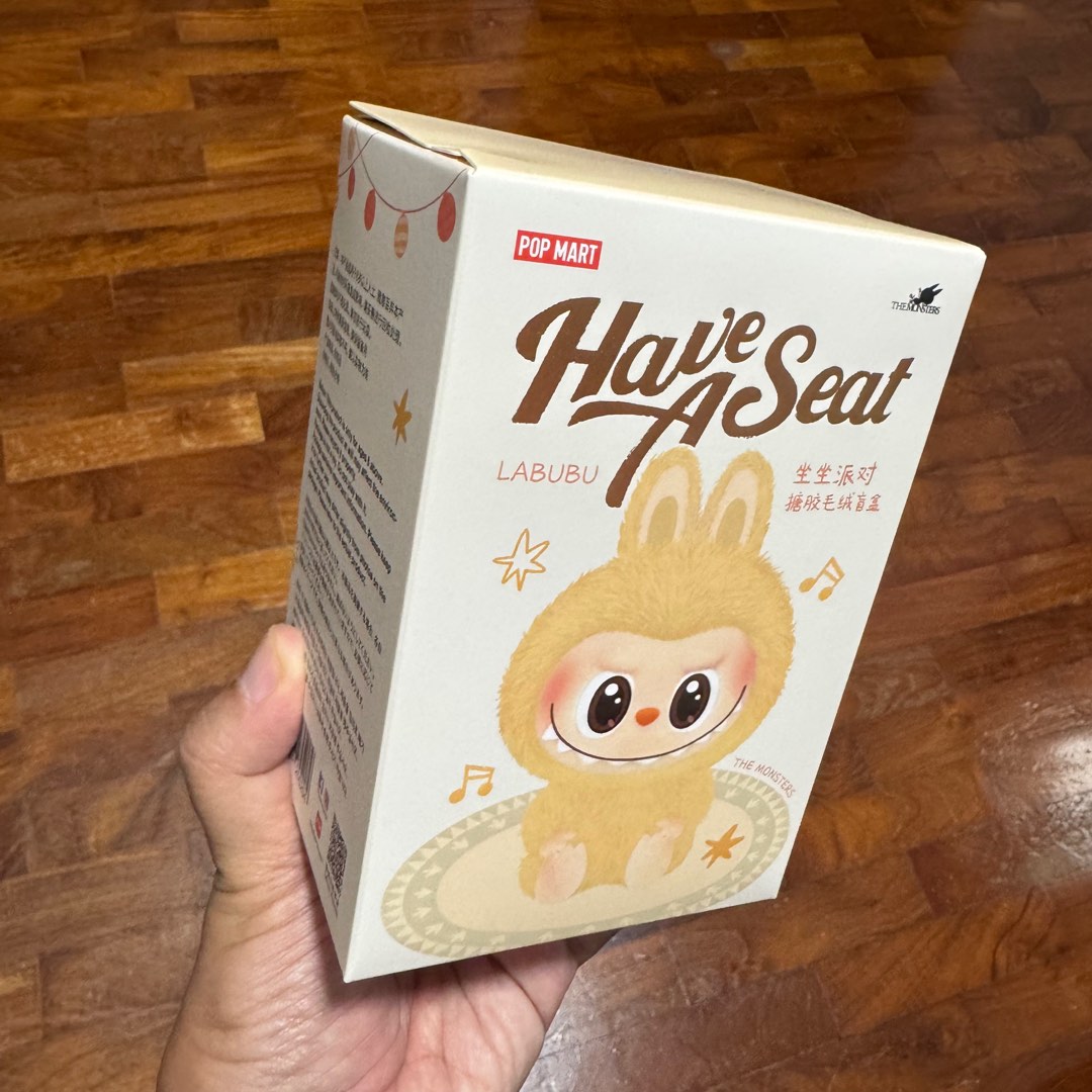 POP MART LABUBU Exciting Macaron Vinyl Plush Blind Box, Hobbies & Toys ...