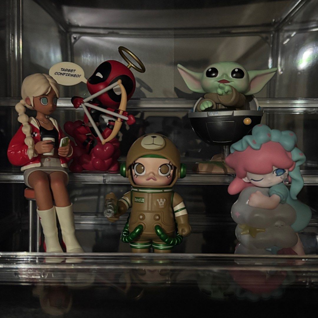 POPMART DEADPOOL SPACE MOLLY AZURA PEACH RIOT, Hobbies & Toys, Toys ...