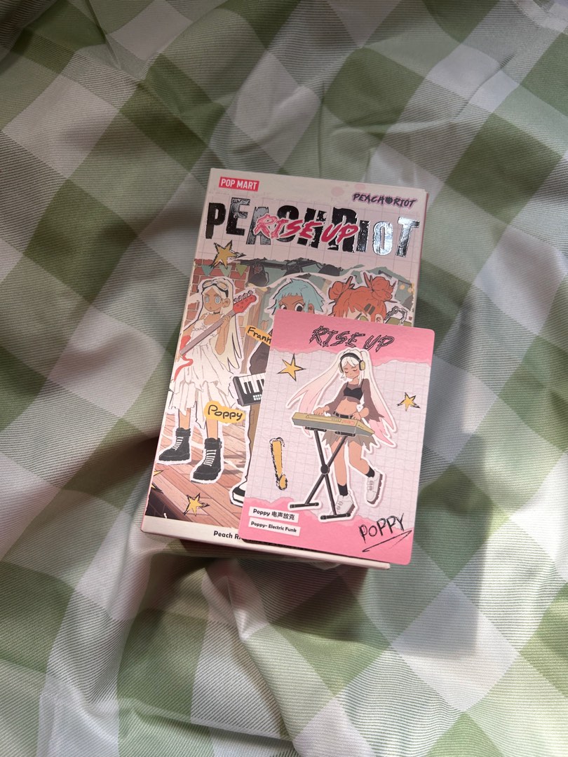 Popmart peach riot - Poppy Electric Funk, Hobbies & Toys, Toys & Games ...