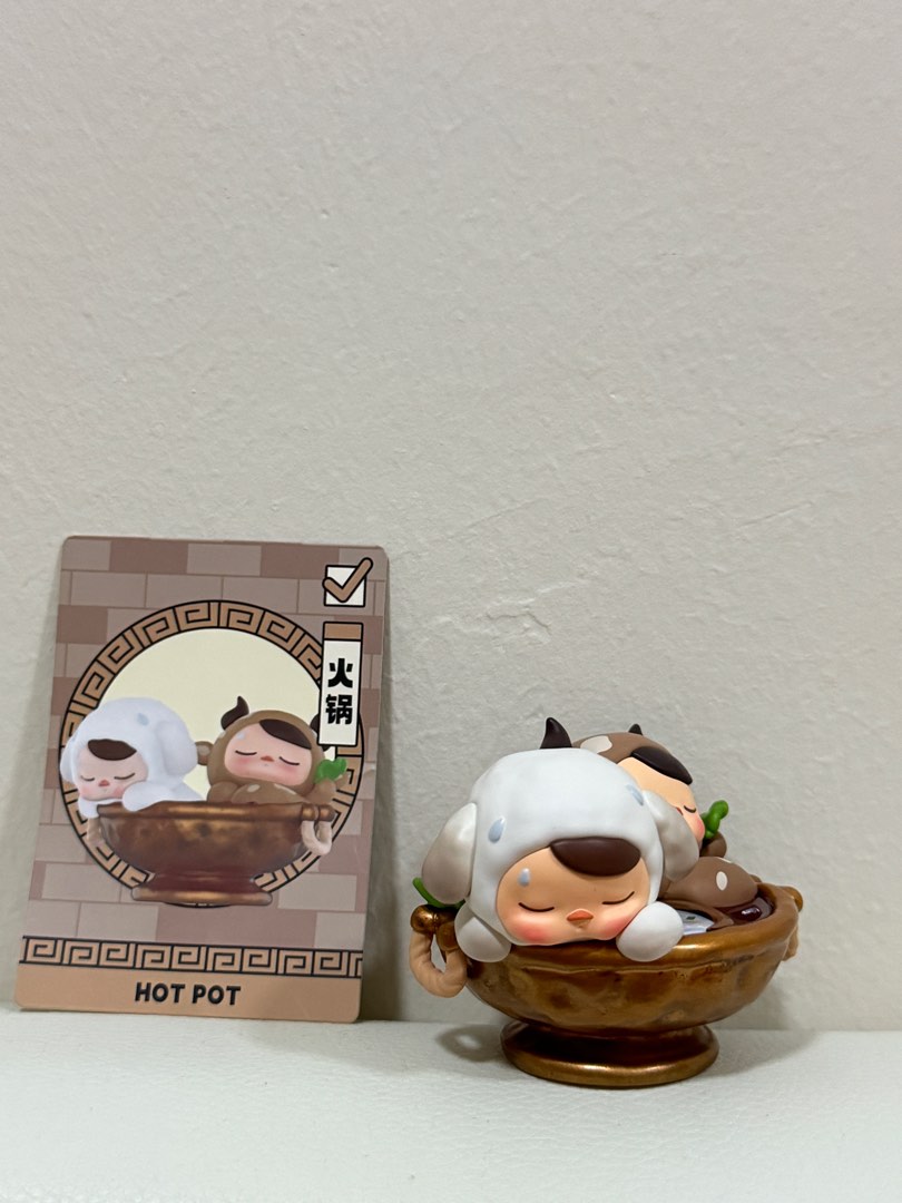 Popmart Pucky Feast - Hot Pot, Hobbies & Toys, Toys & Games on Carousell