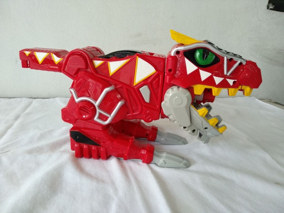 Preloved PR Dino Super Charge t-rex Morpher Japan Version With Box ...
