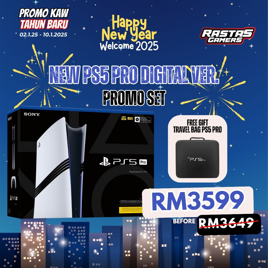 PROMOSI NEW PS5 PRO Digital Edition, Video Gaming, Video Game Consoles ...