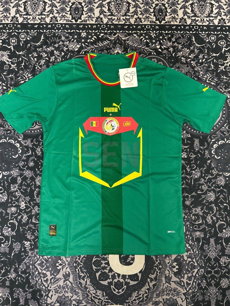 Puma Senegal Fans Issue Jersey, Men's Fashion, Activewear on Carousell