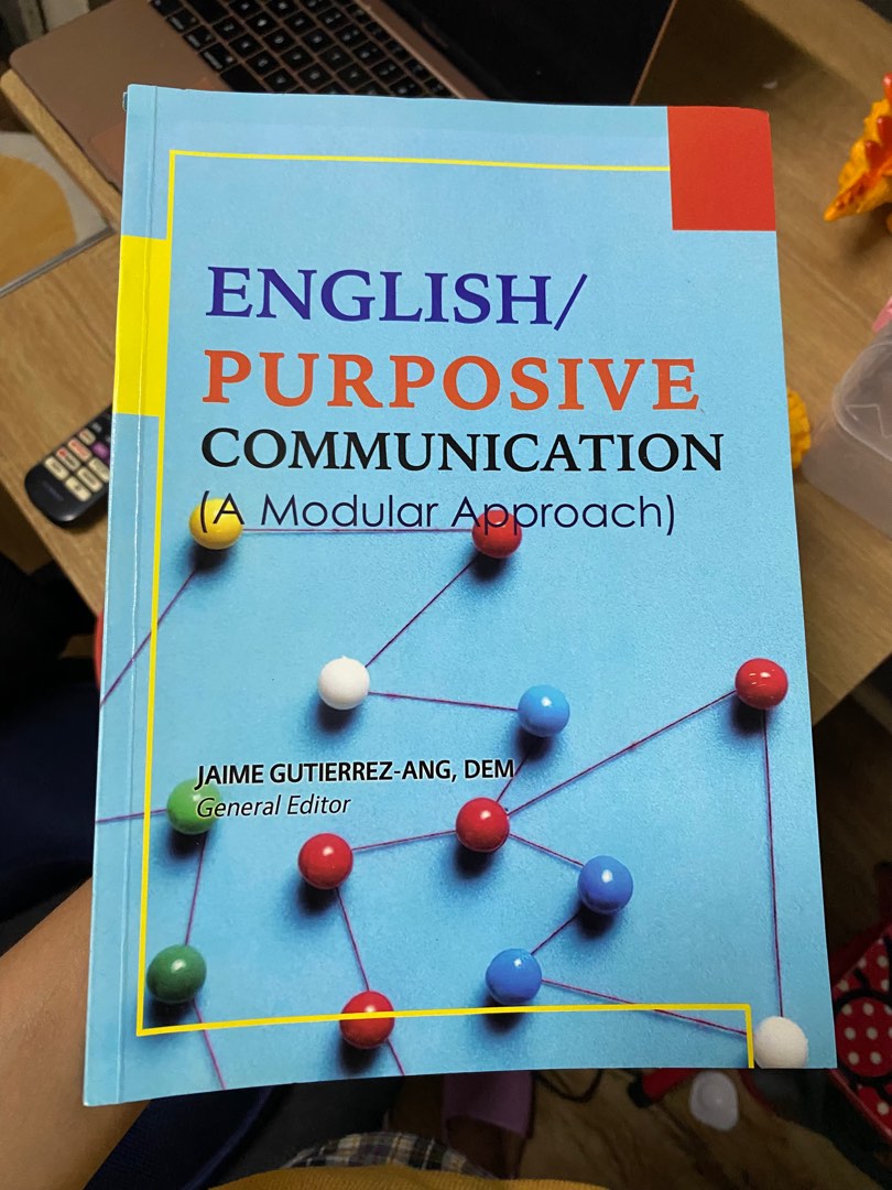 Purposive communication book, Hobbies & Toys, Books & Magazines ...