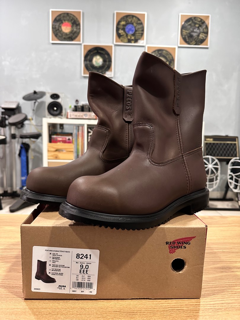 Red Wing 8241 - Safety Boots, Men's Fashion, Footwear, Boots on Carousell