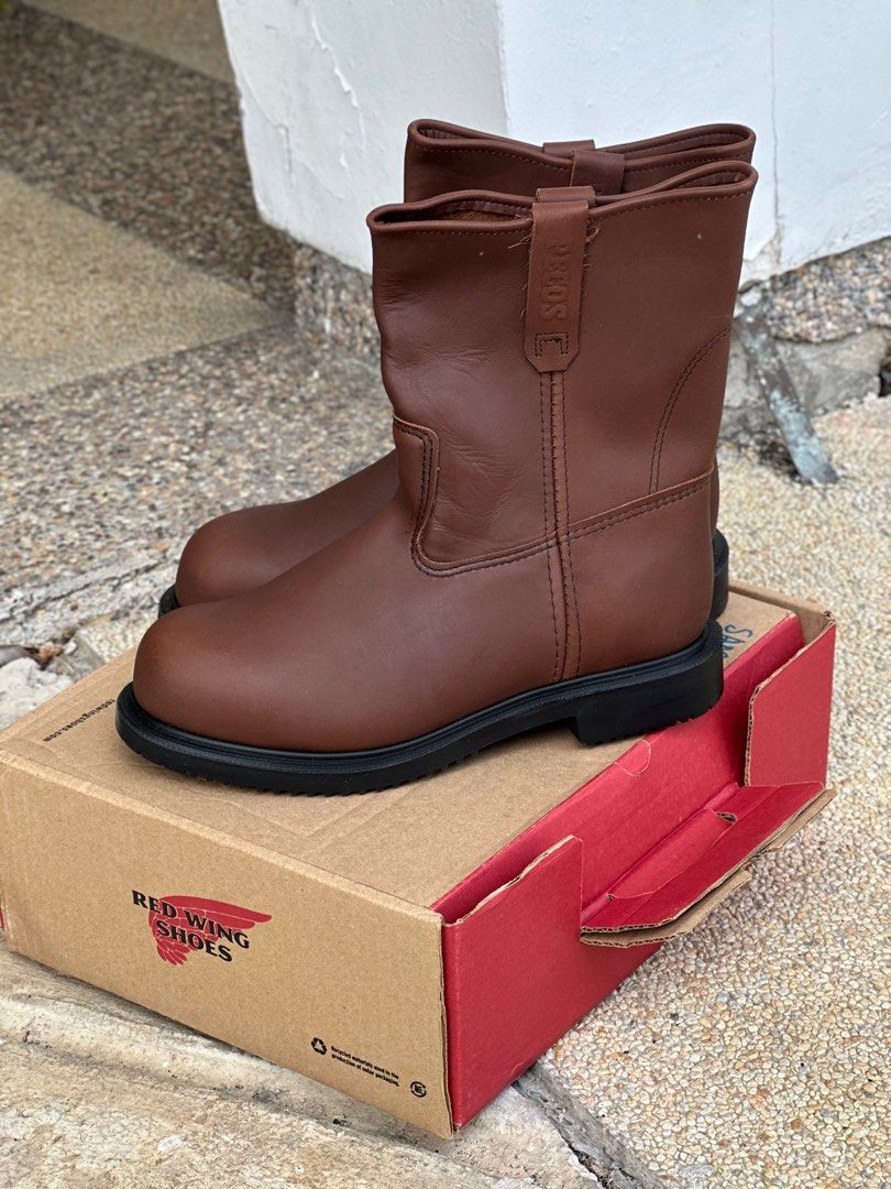 Red Wing Pecos 8241, Men's Fashion, Footwear, Boots on Carousell