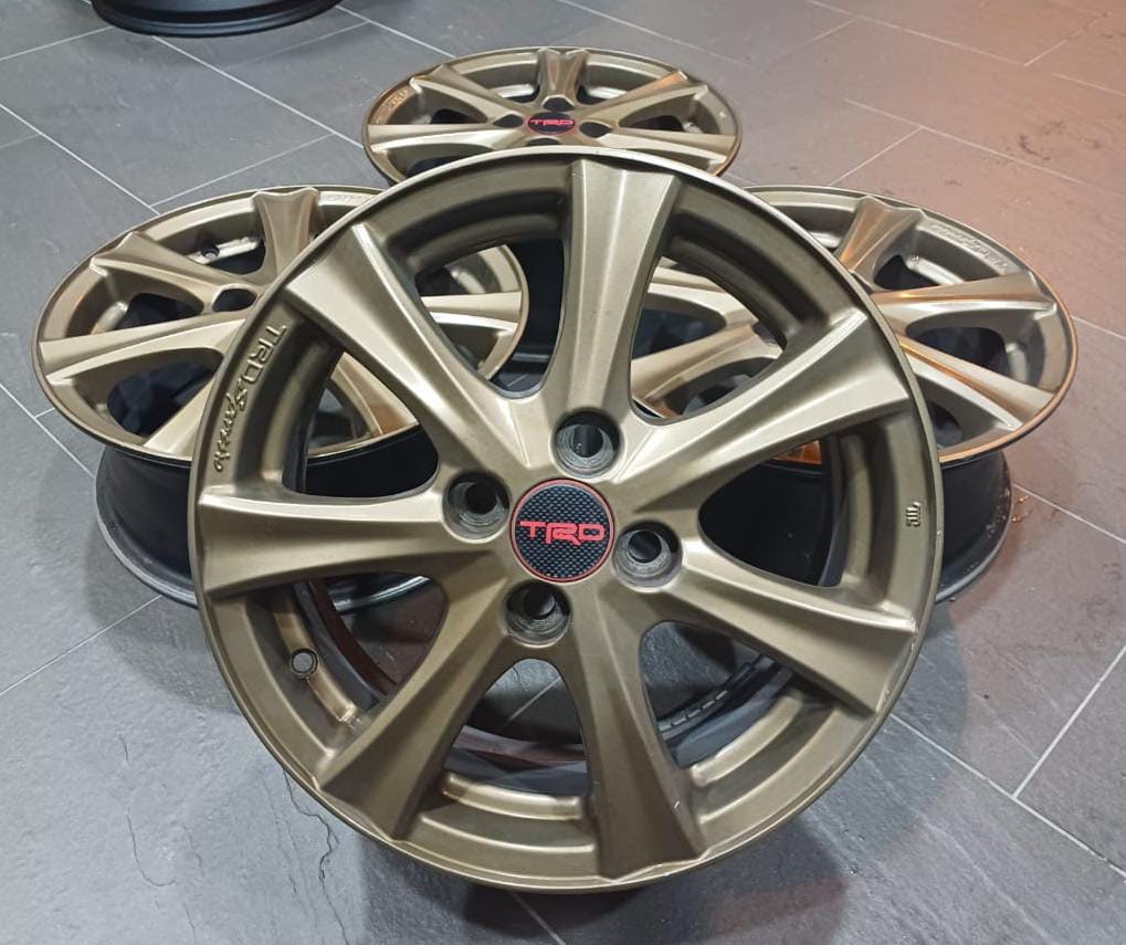 Rim 15 original toyota enkei vios trd spec 4x100pcd 6jj et45 sesuai utk ...