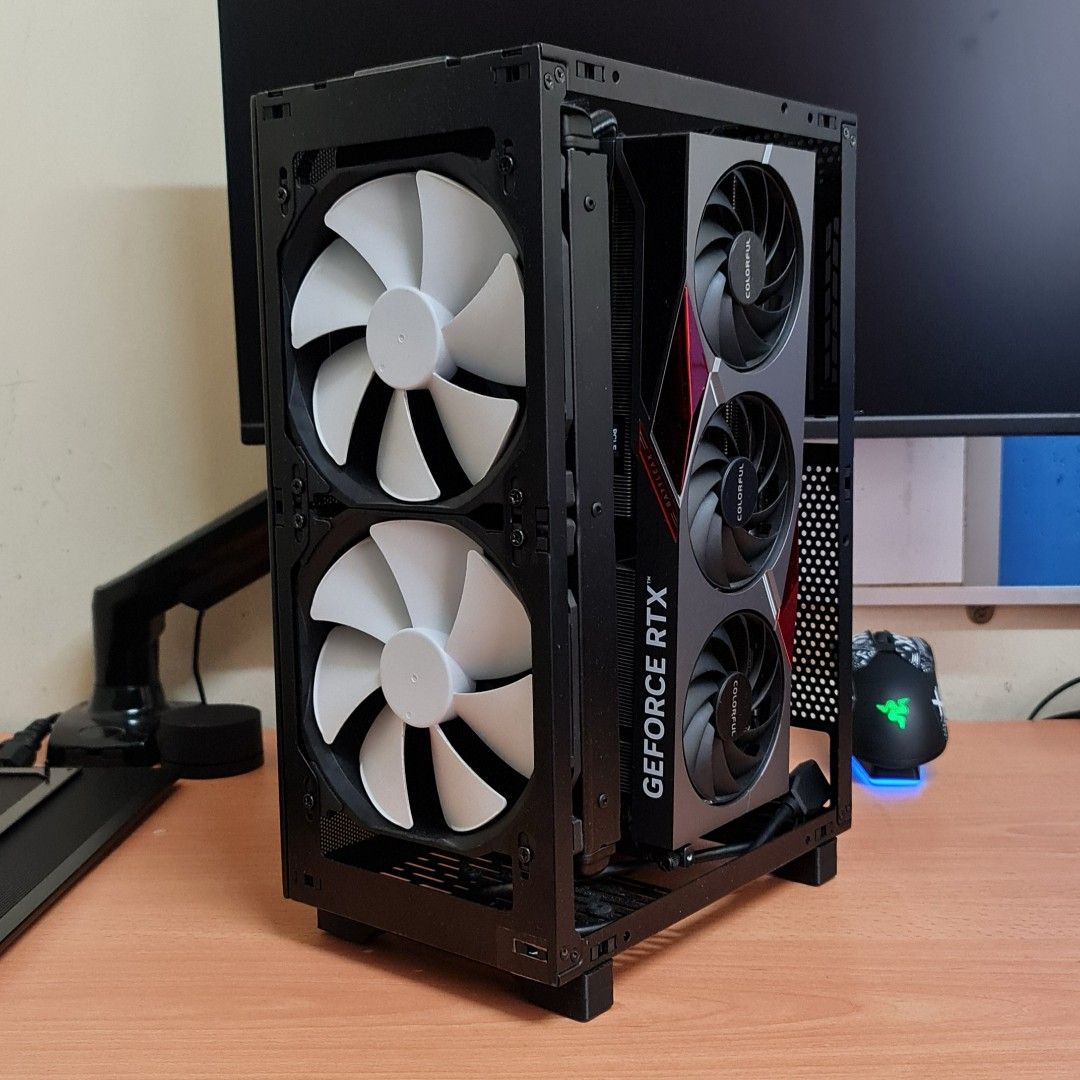 Ryzen 7 7700 RTX 4070 Mini ITX Gaming PC, Computers & Tech, Desktops on ...