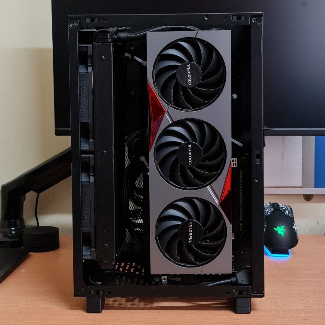 Ryzen 7 7700 RTX 4070 Mini ITX Gaming PC, Computers & Tech, Desktops on ...