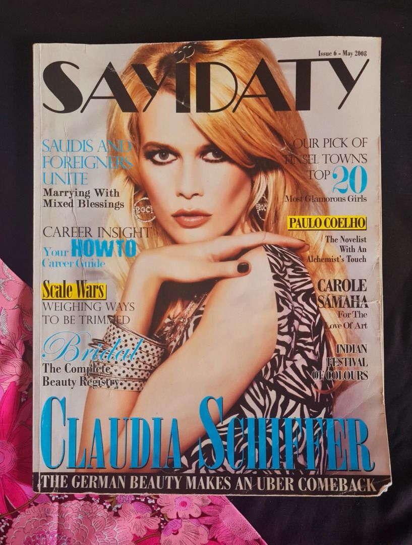SAYIDATY MAGAZINES BUNDLE (TAYLOR SWIFT, SARA PARKER, CLAUDIA SCHIFFER ...