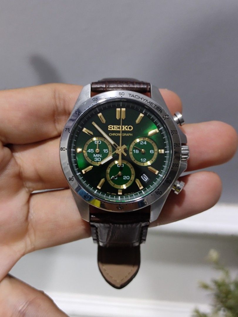 Seiko Spirit Sbtr017 Chronograph (Limited Edition), Men's Fashion, Watches & Accessories ...