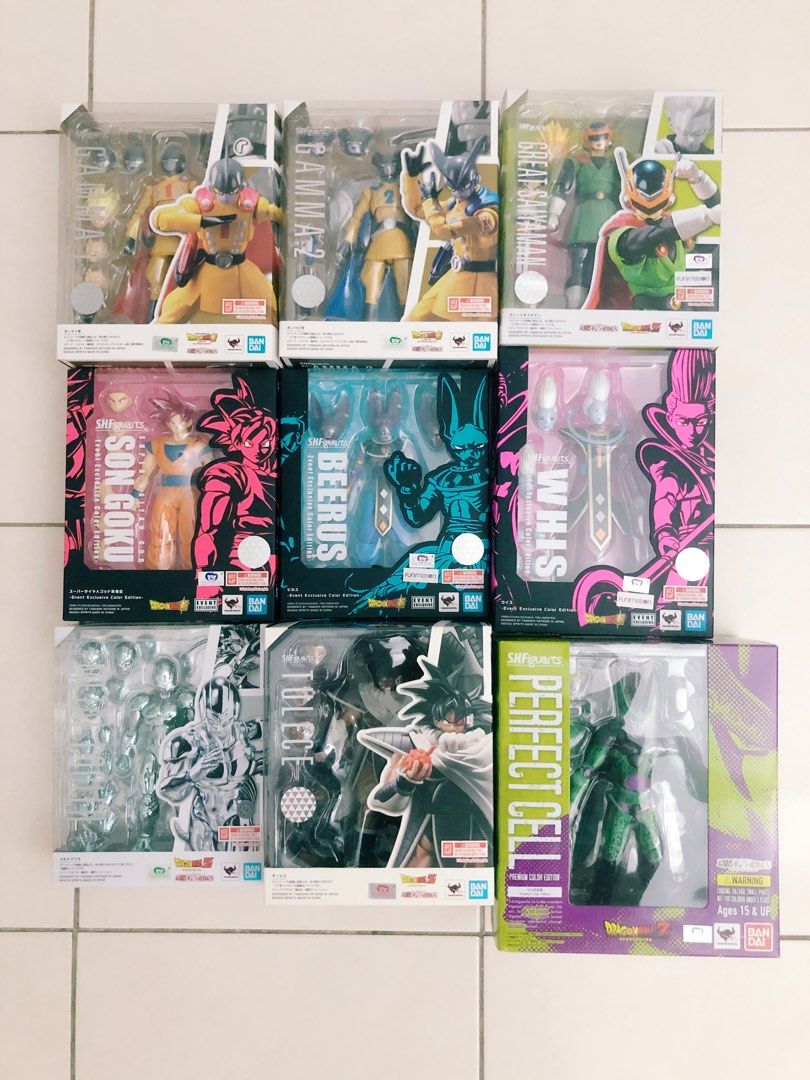 SHF Dragon Ball action figures, Hobbies & Toys, Toys & Games on Carousell