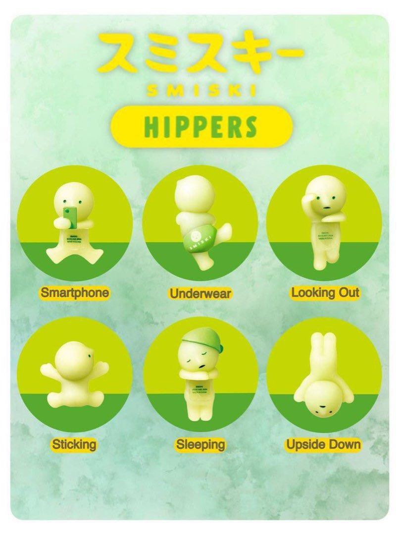 Smiski Hippers, Hobbies & Toys, Toys & Games on Carousell