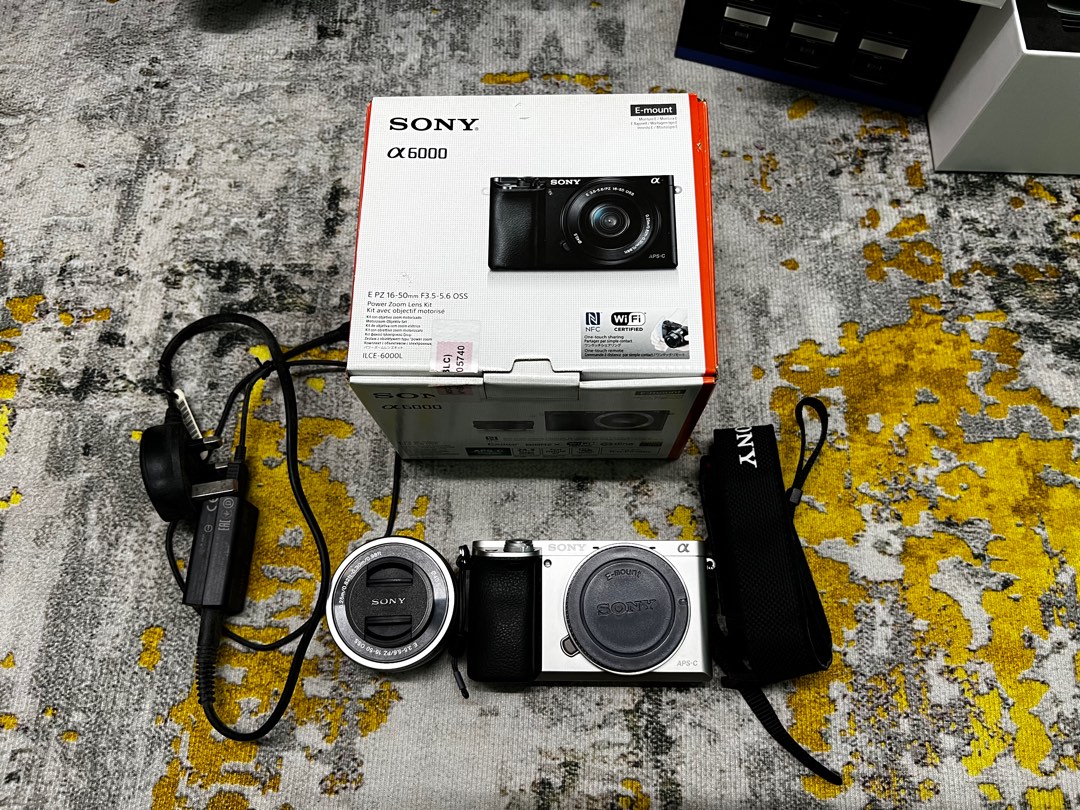 SONY A6000 + KIT LENS, Photography, Cameras on Carousell