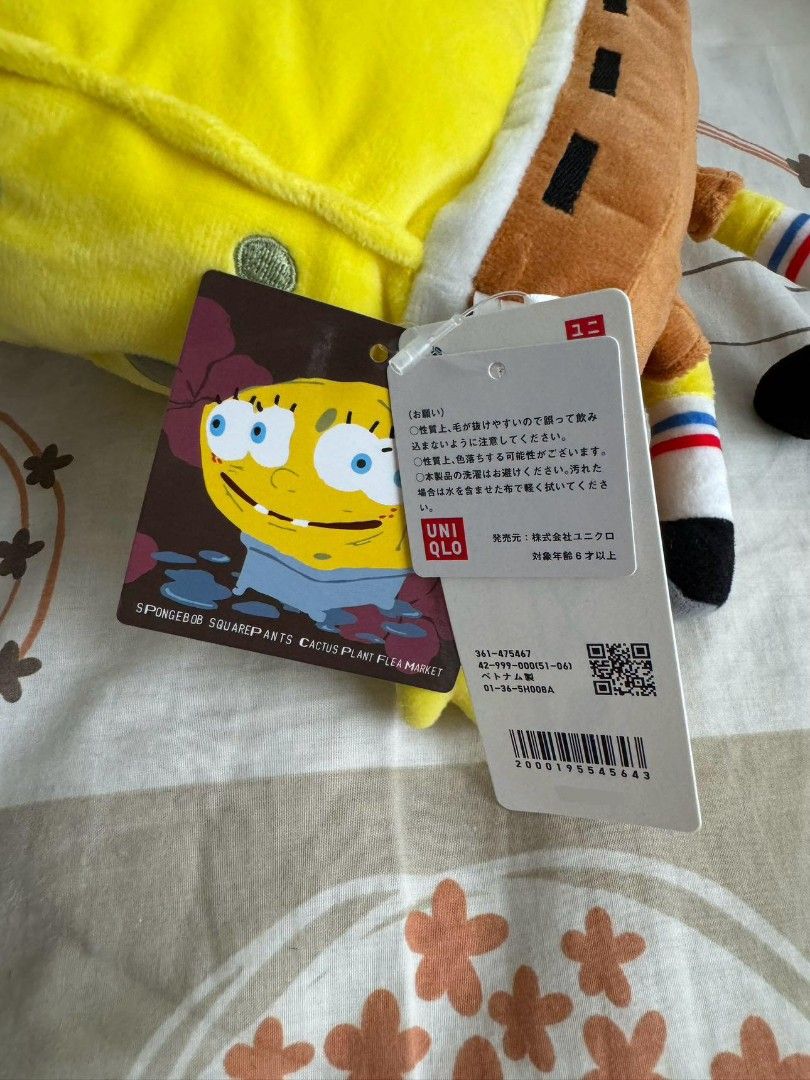 Spongebob x CPFM Uniqlo, Hobbies & Toys, Toys & Games on Carousell