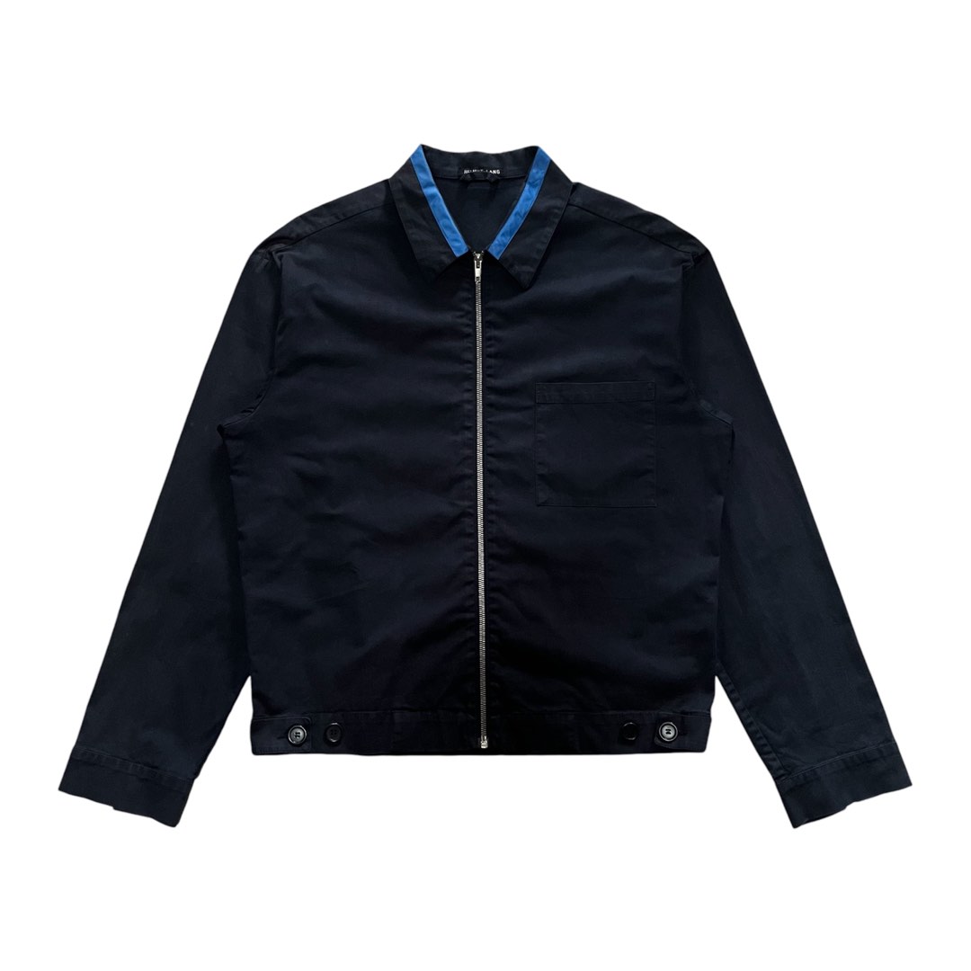 SS 1996 Helmut Lang Stretch Cotton Blouson with Contrast Collar Detail ...