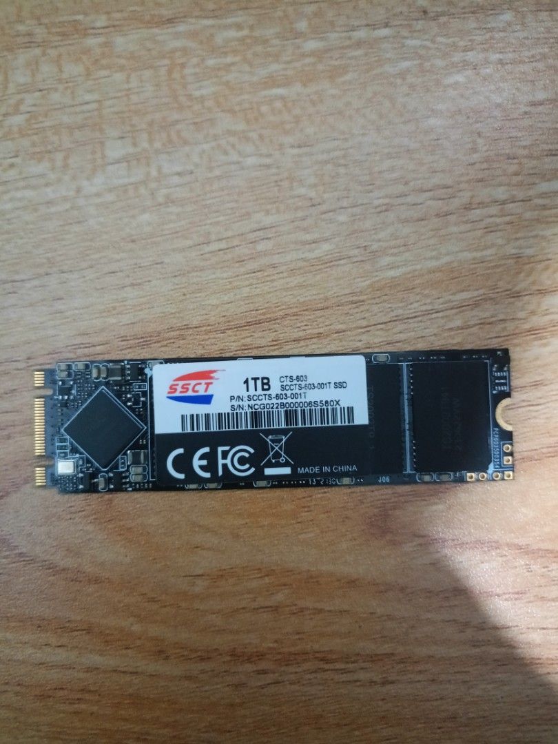 SSD 1TB M.2 NGFF SATA, Computers & Tech, Parts & Accessories, Hard ...