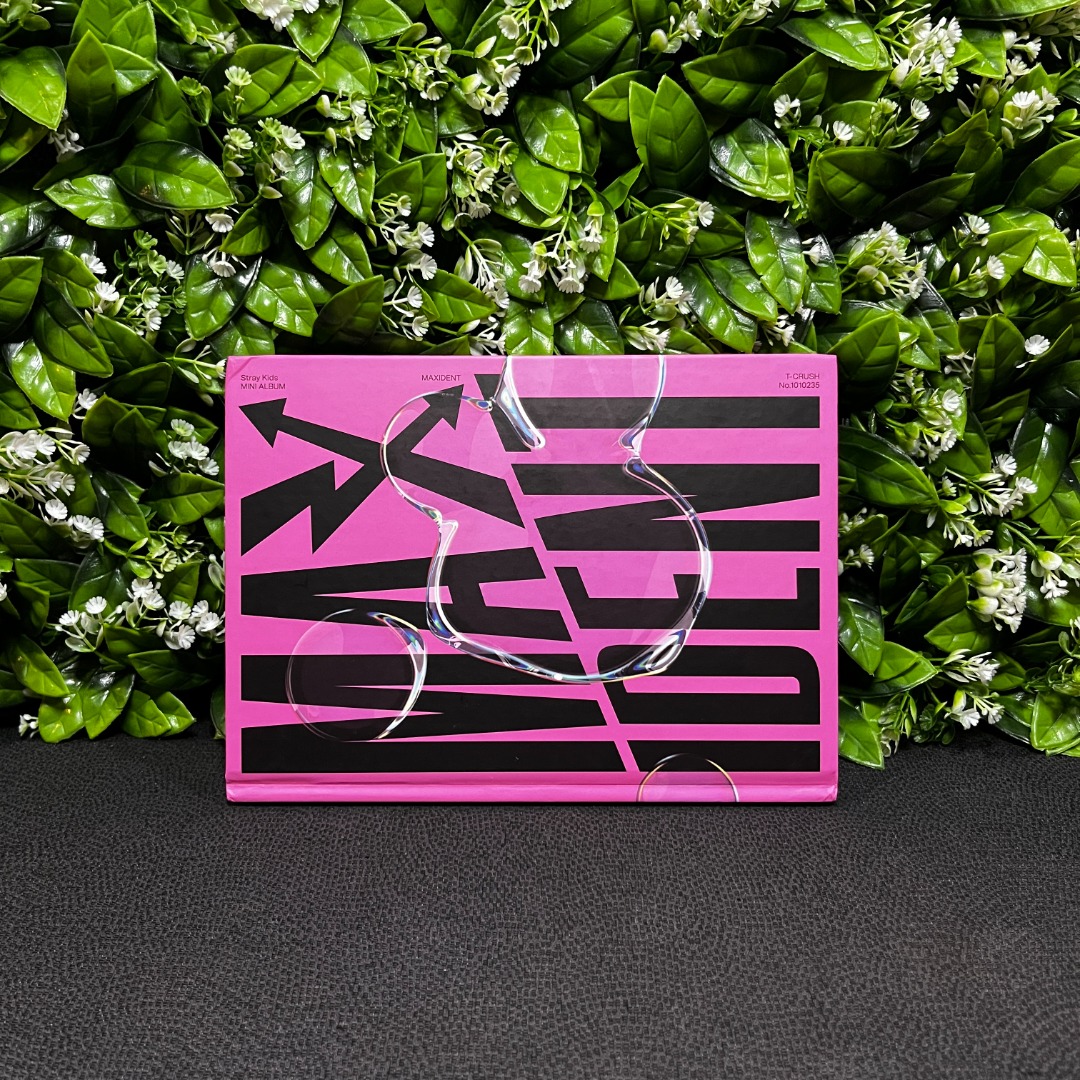 STRAY KIDS Maxident [7th Mini Album] / T-CRUSH Ver. (Pink 2/2), Hobbies ...