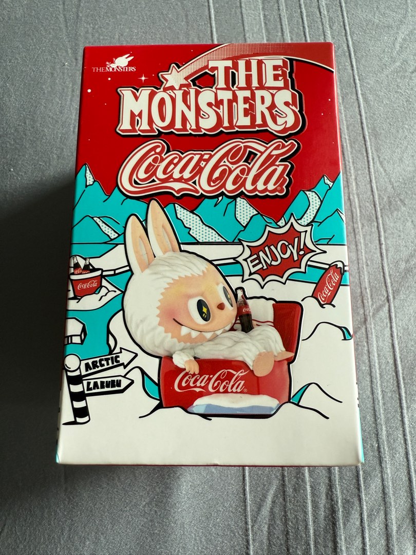 The Monsters X Coca Cola Labubu Series Figures Blind Box Popmart ...