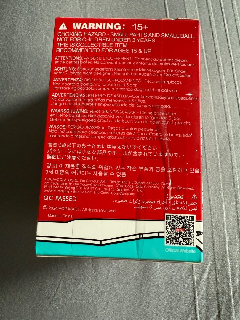 The Monsters X Coca Cola Labubu Series Figures Blind Box Popmart ...